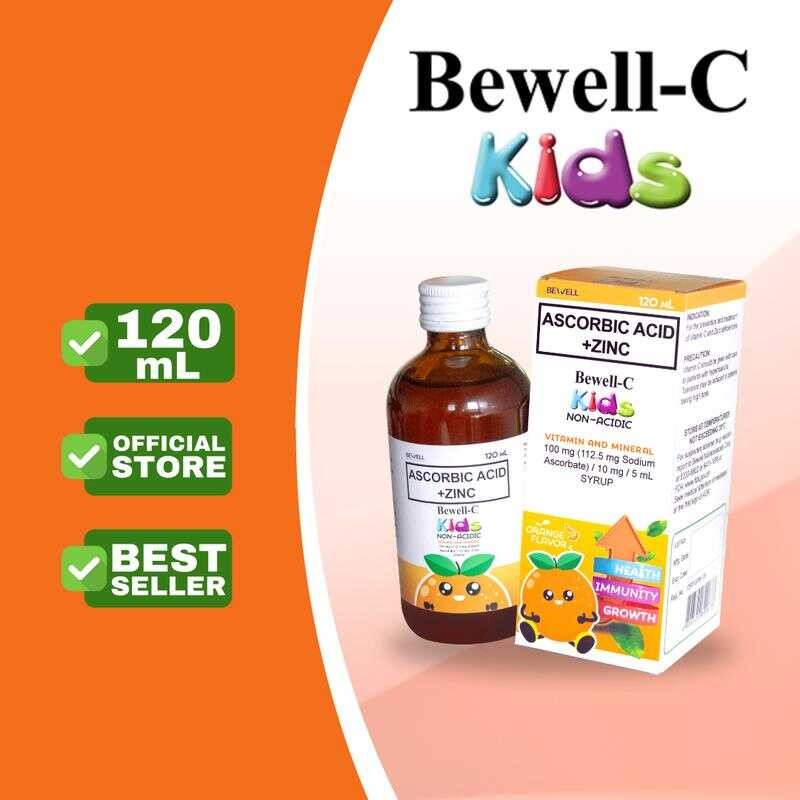 Bewell-C Kids 120Ml Bottle Ascorbic Acid With Zinc (Vitamin And Mineral ...