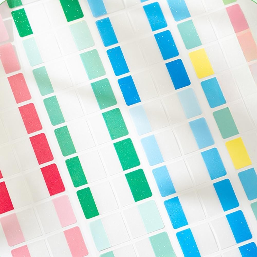 120 Sheets Pull Out Pearl Index Sticker Memo Self-adhesive Classified ...