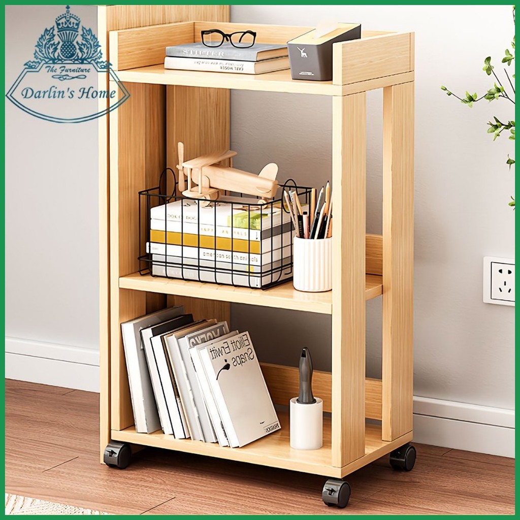 COD] Minimalist printer rack with wheels, storage rack, router rack ...