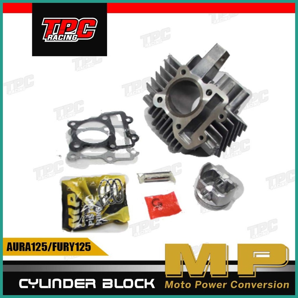 TPC MP CYLINDER BLOCK AURA125 / FURY 56MM STD | Shopee Philippines