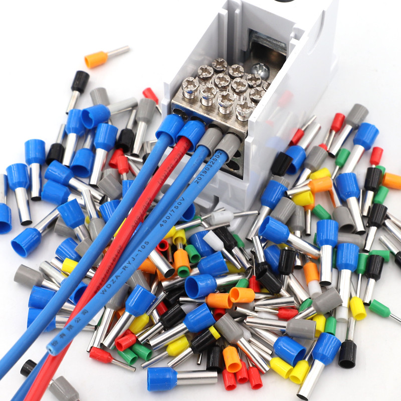 VE tubular terminal, crimping wire cap connector, needle type cold ...