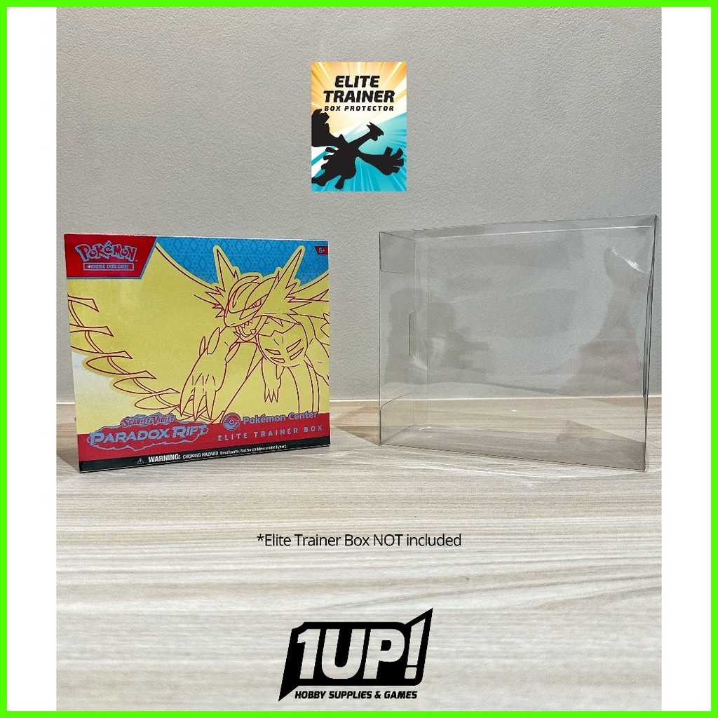 Pokemon Elite Trainer Box Protector | Clear PET Plastic Case | ETB ...