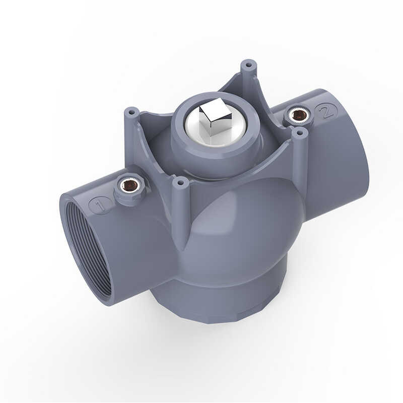 New Manual PVC Ball Valve T-Shaped L-Shaped Manual Valve Regulating ...