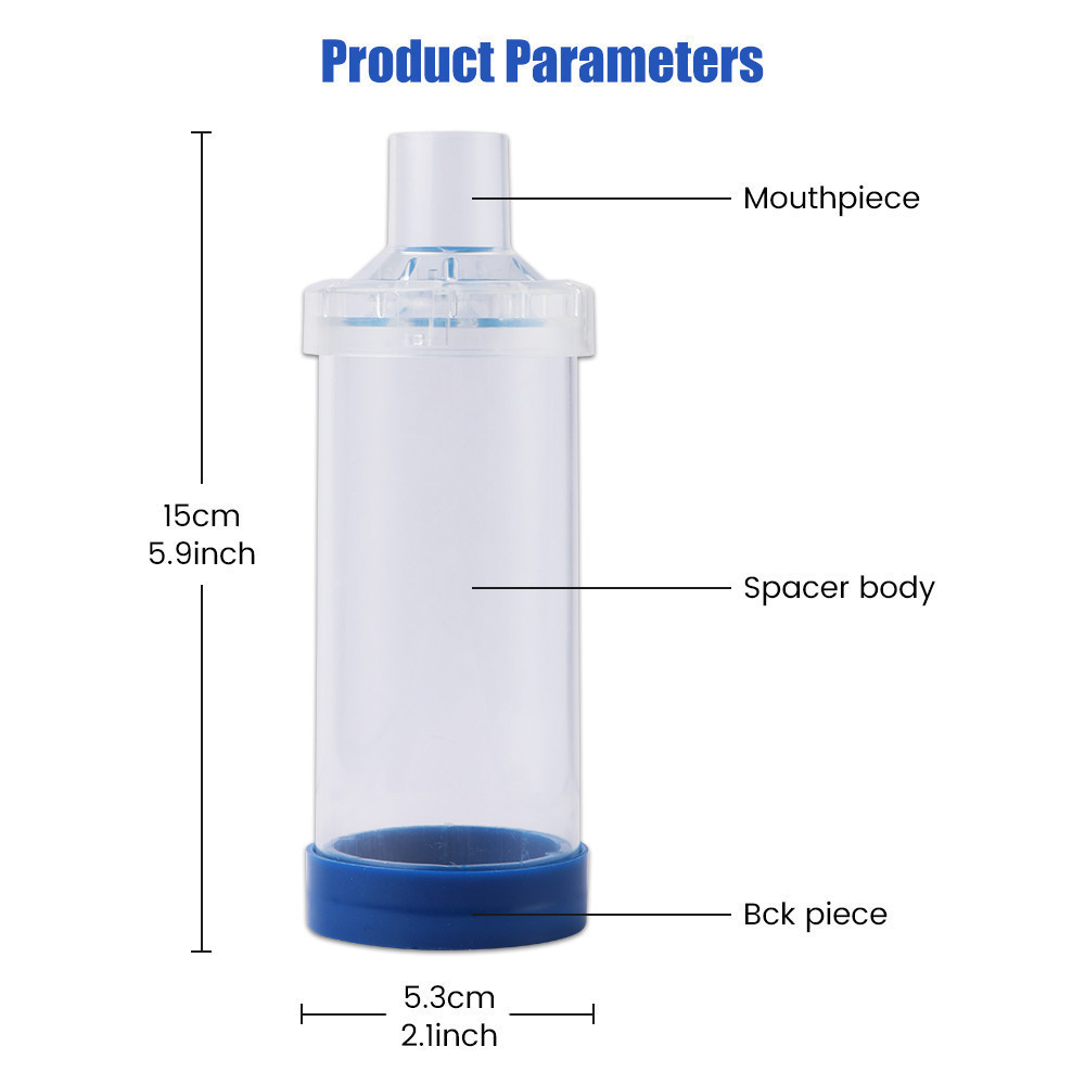 JBMBH CHandheld Asthma Spacer Pediatric Asthma Inhaler Spacer for Kids ...