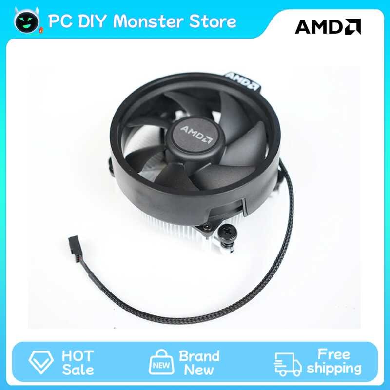 AMD New 4 6F Original Fan Radiator Cooler Suit For 3 5 Ryzen 7 Am5 Am4 ...