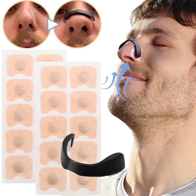Magnet Nasal Strips - Skin Friendly, Safe - Universal Sleep Silencer ...