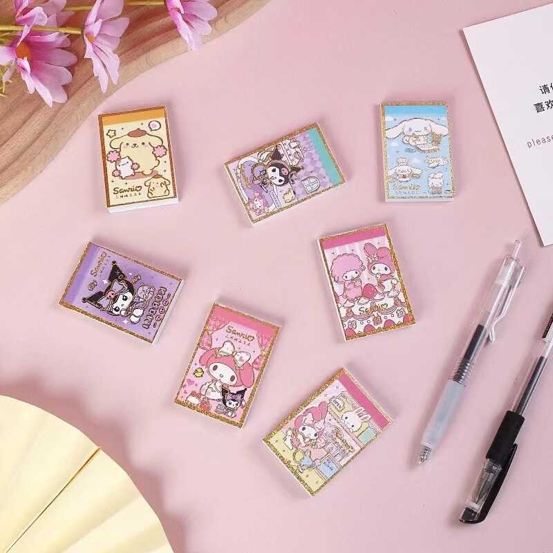 48Pcs Sanrio Aking Melody Anime Toy Children's Stationery Kawaii Cute ...