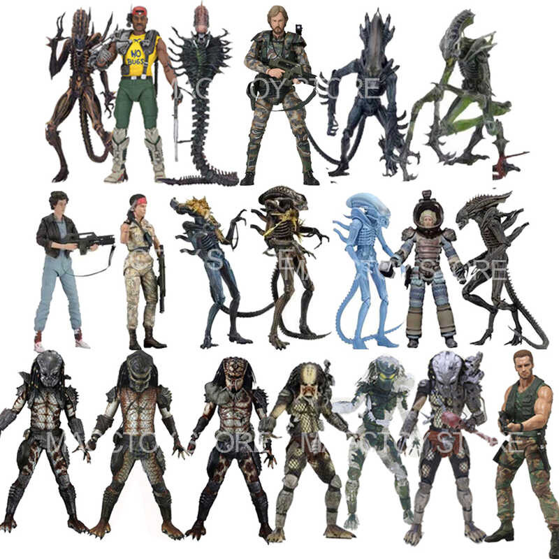 Predator Alien Figure Jungle Hunter Stalker Guardian Scorpion Snake ...
