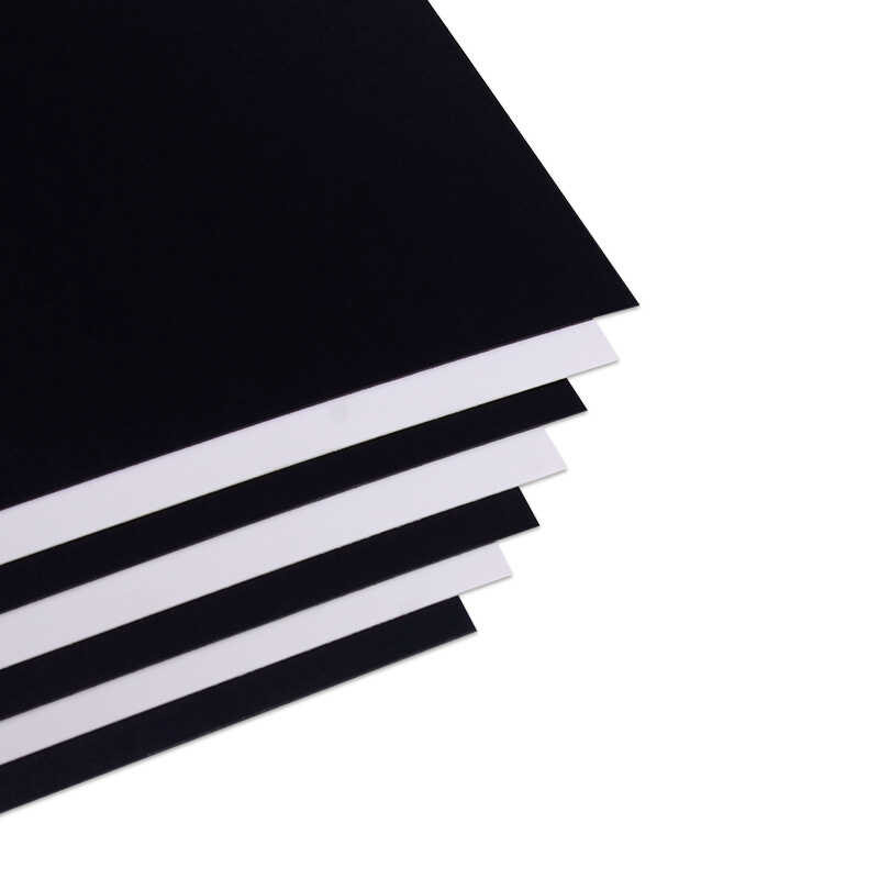 Black White Cardboard 4K Black Cardboard 8K200g White Cardboard A4 ...