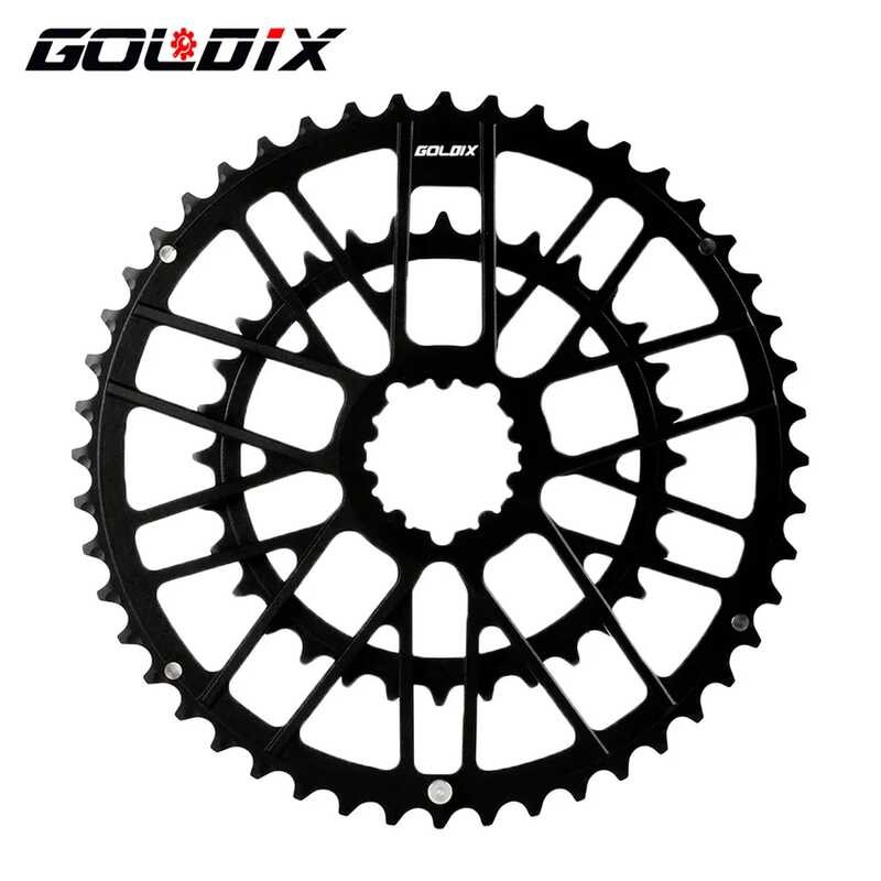 GOLDIX Road Bike Crankset Double Chainring 48-32T/46-30T Angkop Para Sa SHIMANO SRAM 10/11/12 ...