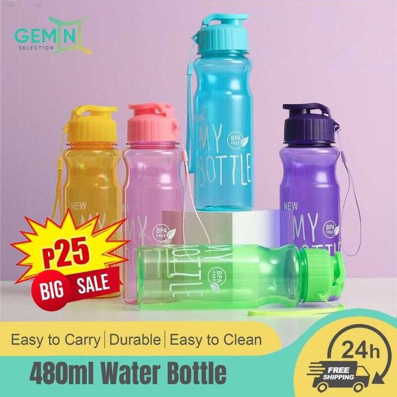 480 Ml Aking Bote Tumbler Tapak Tubig Portable Plastic Water Cup ...