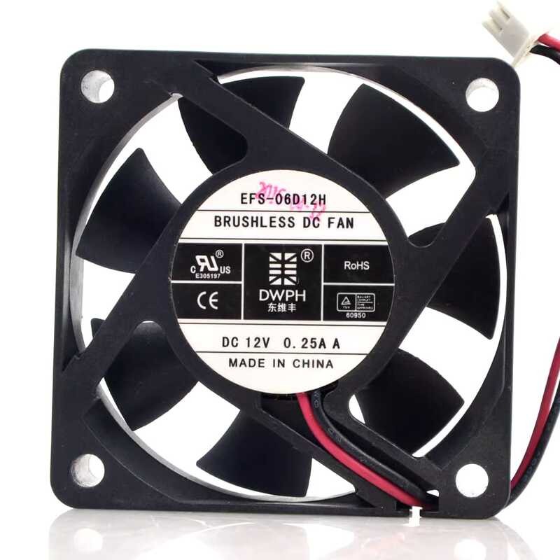 DWPH Dongfeng Efs-06D12h 12V 0.25A 6020 6Cm/Cm Mataas Na Air Flow ...