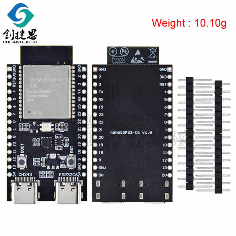 ESP32-C6 DevKitC-1 development board core board ESP32-C6 series IoT Wi Fi | Shopee Philippines