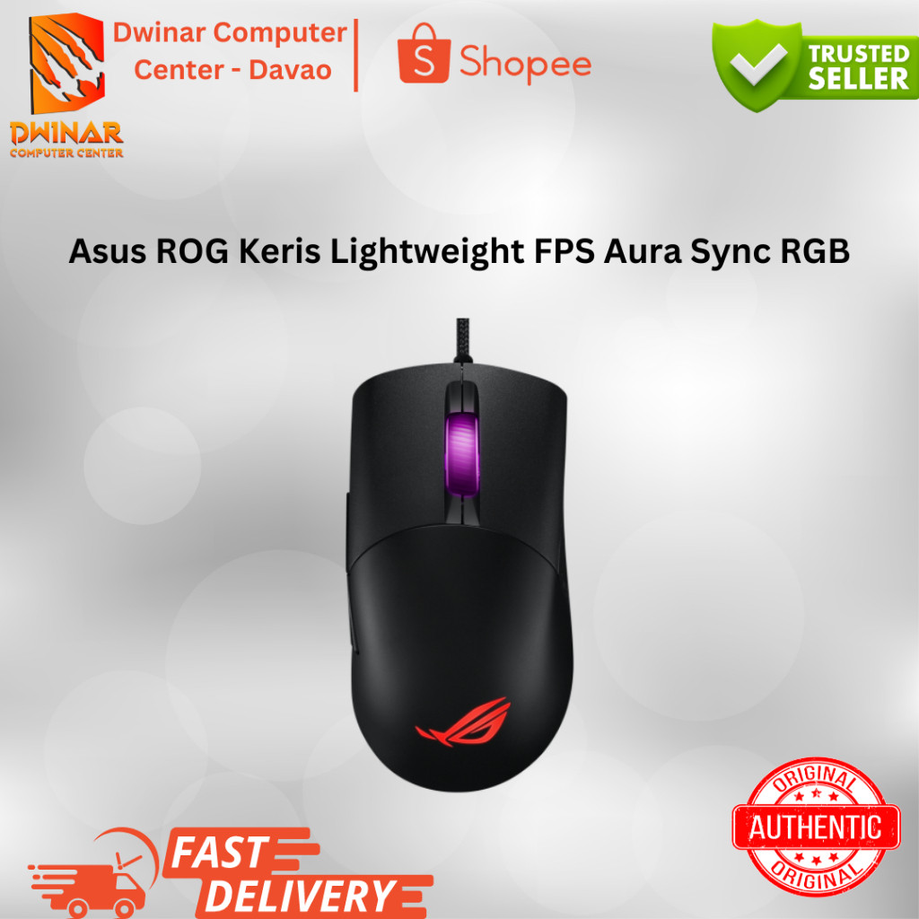 Asus ROG Keris Lightweight FPS Aura Sync RGB | Shopee Philippines