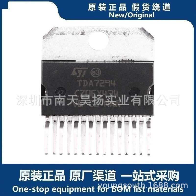 TDA7294V ZIP-15 Audio Power Amplifier Chip Class AB Speaker Channel ...