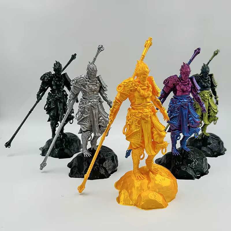 28Cm Black Myth Wukong Action Figure Gaming Peripherals Gk 3D Printing ...