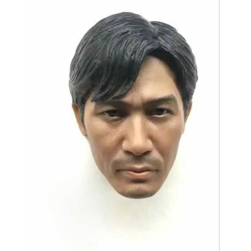 1/6 Scale Tony Leung Sculpt Asian Famous Actor Head Carving Fit For 12In Action Figure Phicen ...