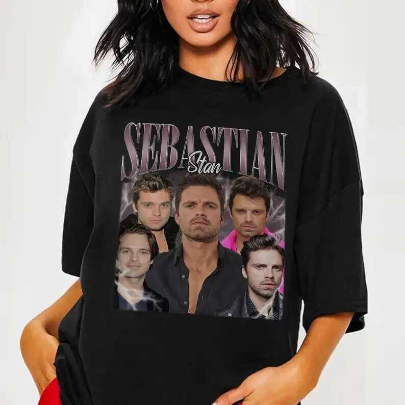 Sebastian Stan Shirt | Sebastian Stan Bootleg Shirt | Vintage Sebastian ...