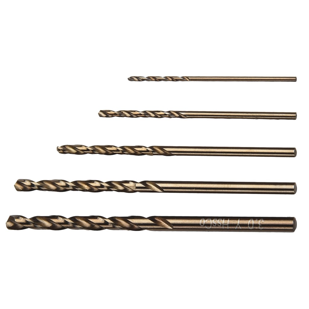 [COD]-5pcs HSS M35 Cobalt Drill Bit 1mm 1.5mm 2mm 2.5mm 3mm used for Stainless Steel | Shopee ...