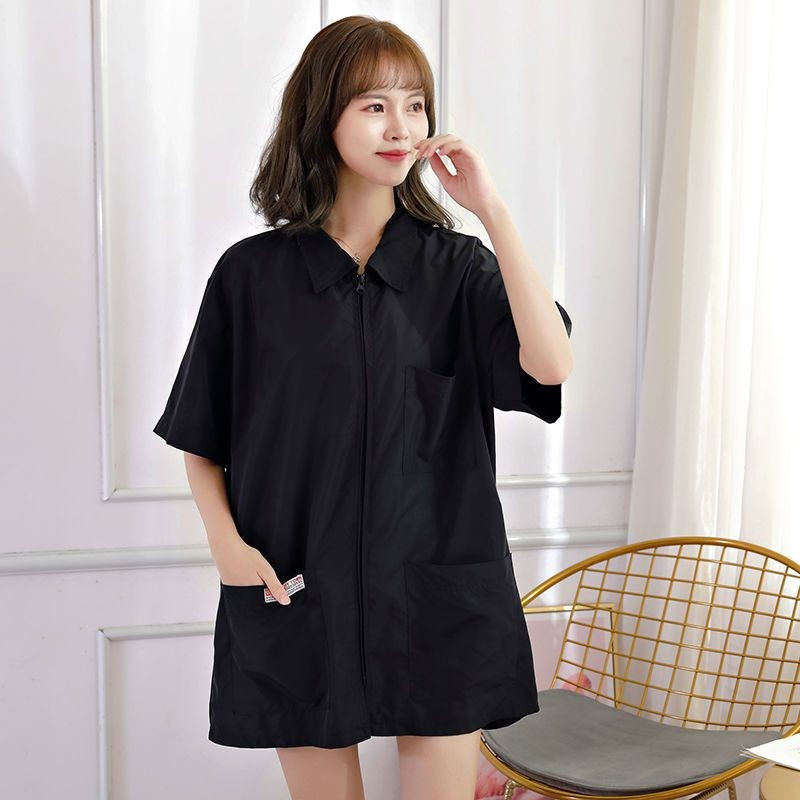 Barber Shop Apron Hairdresser Work Clothes Hair Salon Hair Cut Non ...