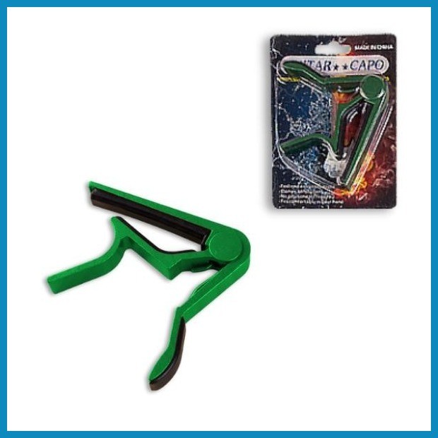 Green Aluminium Alloy Metal Quick Change Clamp Guitar Capo B-5 for All ...