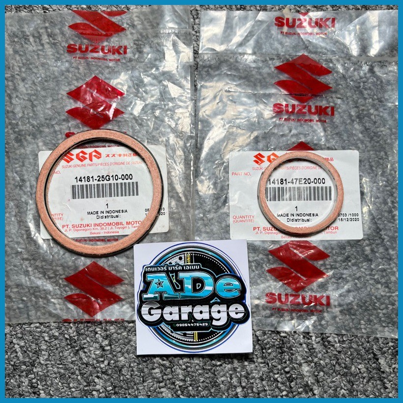 SGP Exhaust & Muffler Gasket Raider 150 Carb/Fi (Suzuki Genuine ...