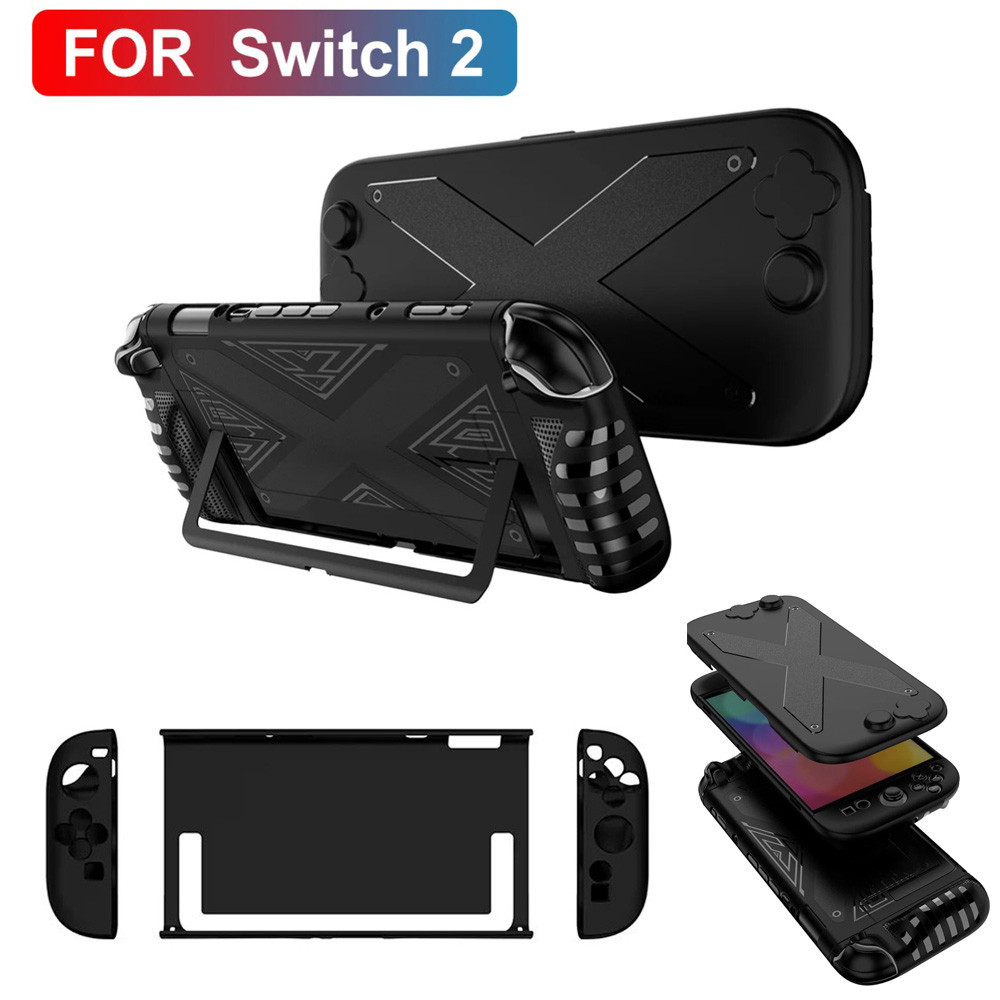 Hard Shell Front Cover Bundle Protective Case Set For Nintendo Switch 2 ...