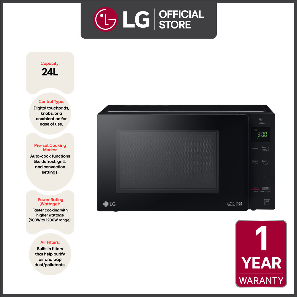 NEW] LG 25L Smart Inverter NeoChef Microwave Oven - Solo (Microwave ...