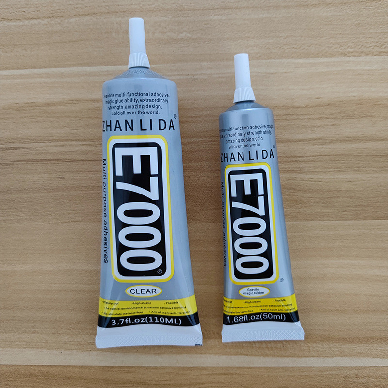 E7000 50/110ml Glue Clear Contact DIY Cloth Fibre Fabric Adhesive ...