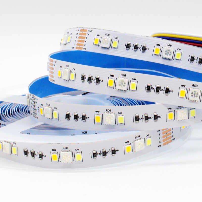 Strip RGBCCT 12V Waterproof Ip65 DC 24V RGB CCT LED Tube Ip67 Ip20 5M ...