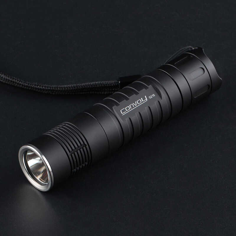 Convoy S21b Flashlight Luminus Sst40 Led Inside S2 Plus 21700 Version ...