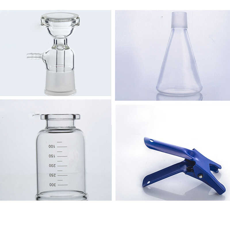 Vacuum Filtration 1000Ml Apparatus Gamit Ang Rubber Tube Glass Sand ...