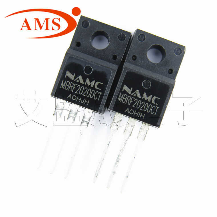 MBRF20200CT TO-220F 20A 200V Schottky diode NAMC/NEMA MBRF20200 | Shopee Philippines