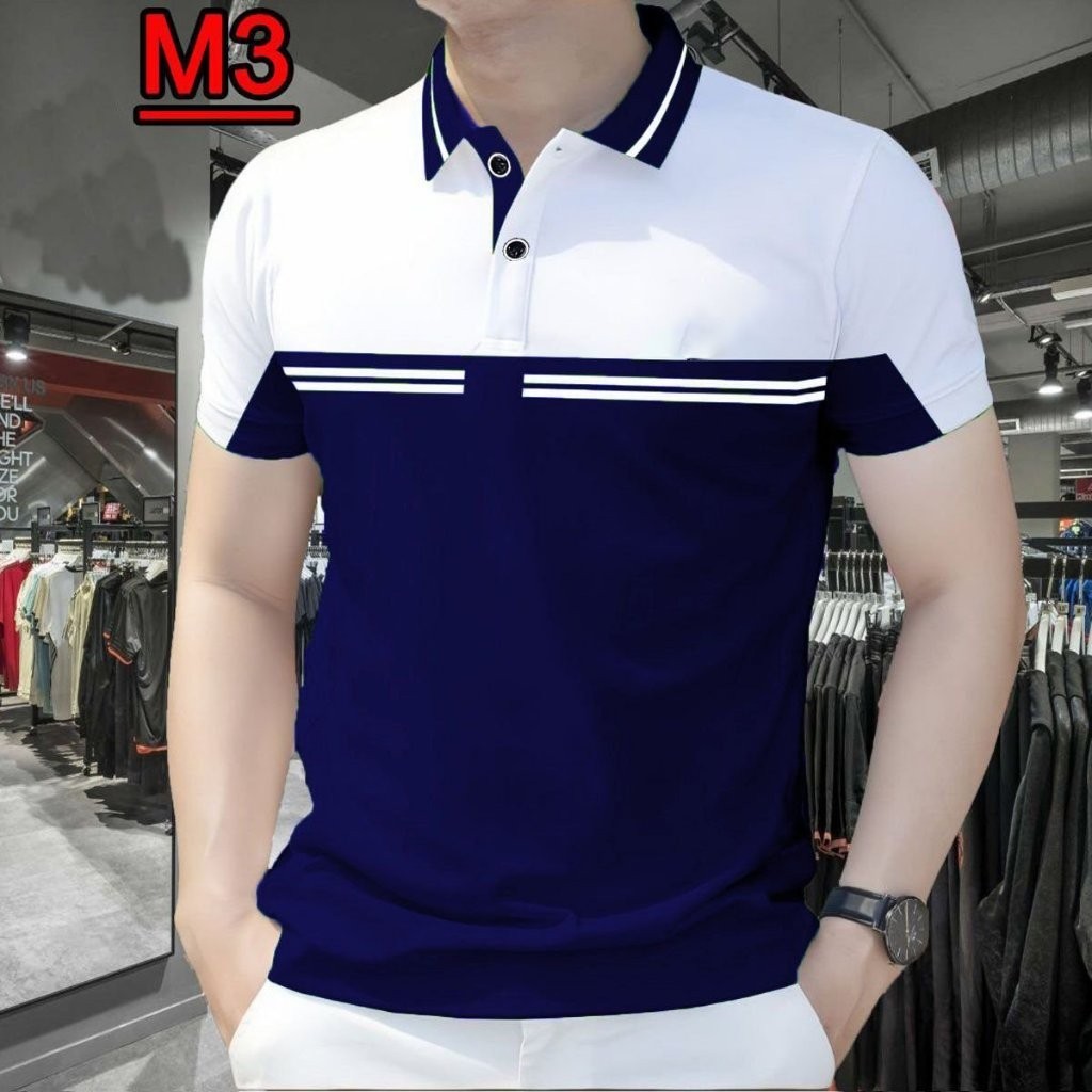 Polo t-shirts for men, Fashionable polo shirts for men - PL402 | Shopee ...