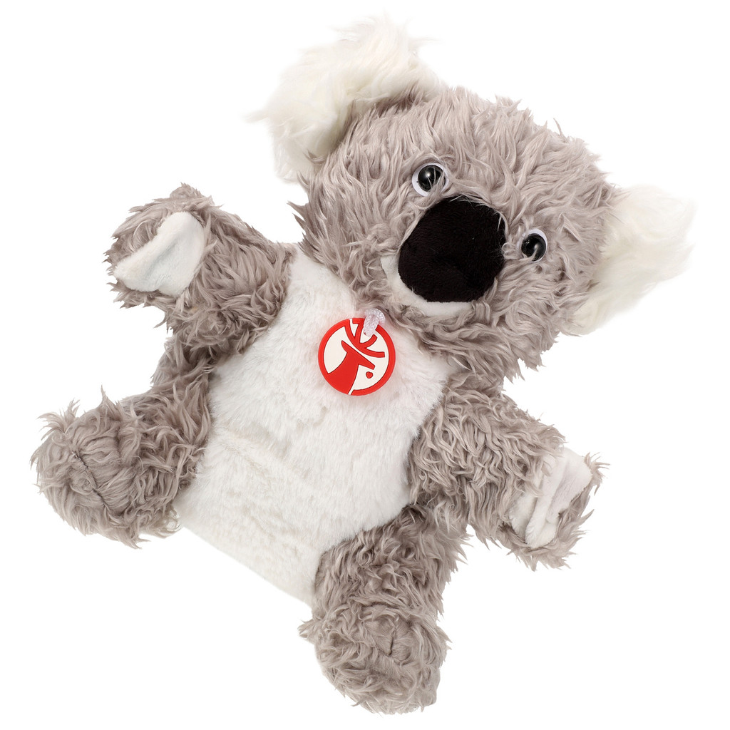 Figure Koala Hand Puppet Parent-Child Childrens Toys Animals Hands ...