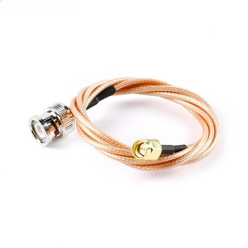 SMA-J Male To BNC-J Male Connector RP SMA 2 Dual Male Connector RF Coax Cable Assembly RG316 ...