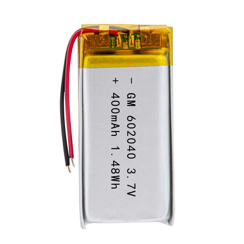 602040 Bluetooth Earphones Polymer Lithium Battery 3.7V Soft Pack ...