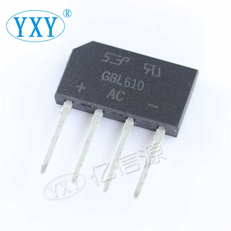 Bridge stack direct operated rectifier bridge stack GBL610 DIP-4 with ...