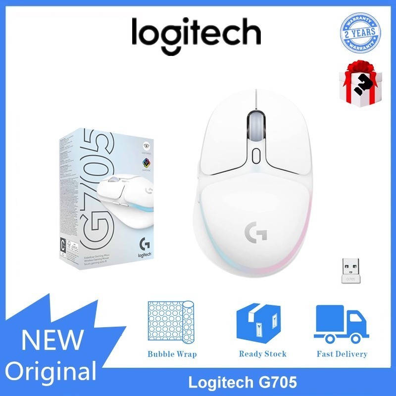 Logitech G705 Wireless Gaming Mouse Aurora Collection Lightweight ...