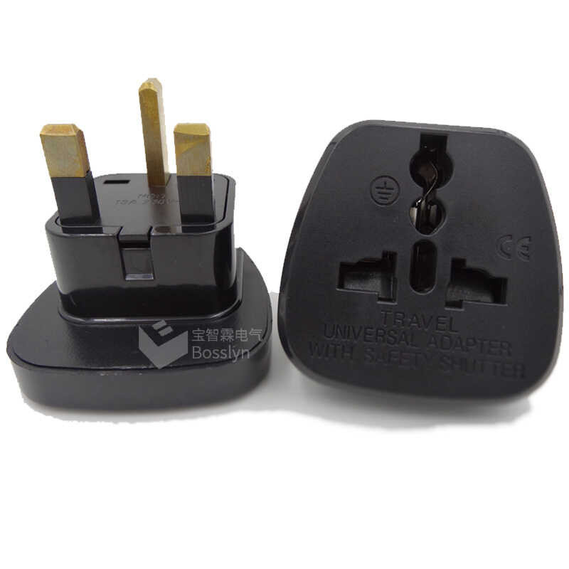 Home appliance matching British standard conversion socket triangular ...