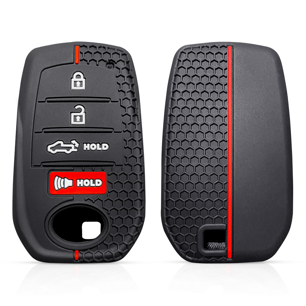 Silicone car key cover case for Toyota Mirai Land Cruiser Fortuner ...