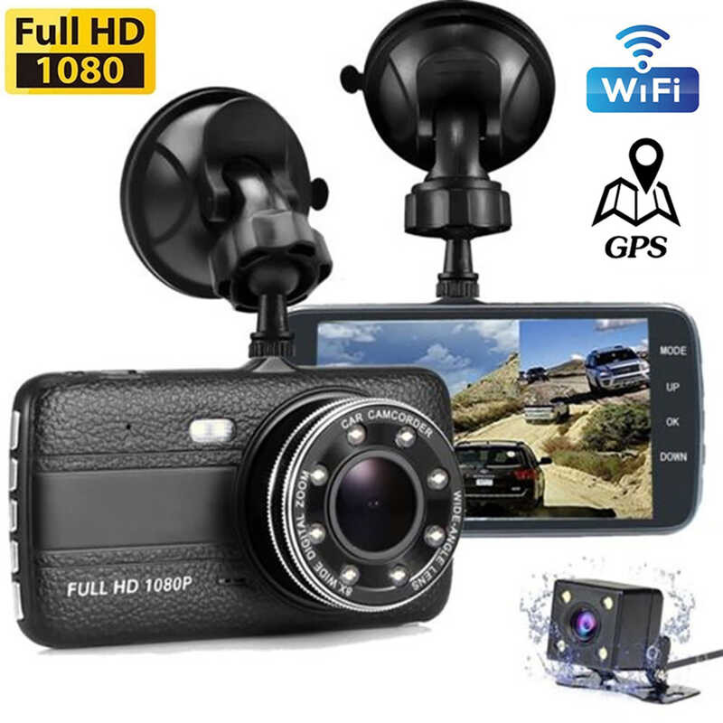 DVR A Wifi Dash Cam Full HD 1080P Vehicle Camera Drive Video Recorder ...