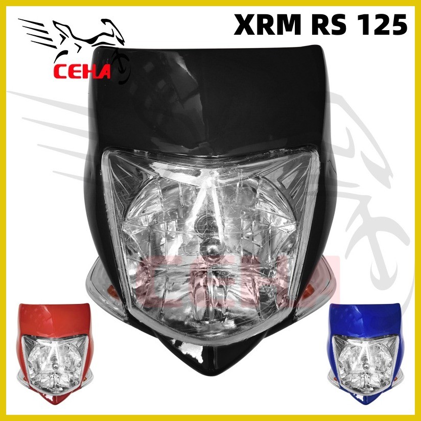 ♠ Honda XRM RS125 Headlight With Cover XRM 125 RS Head Light | Shopee ...
