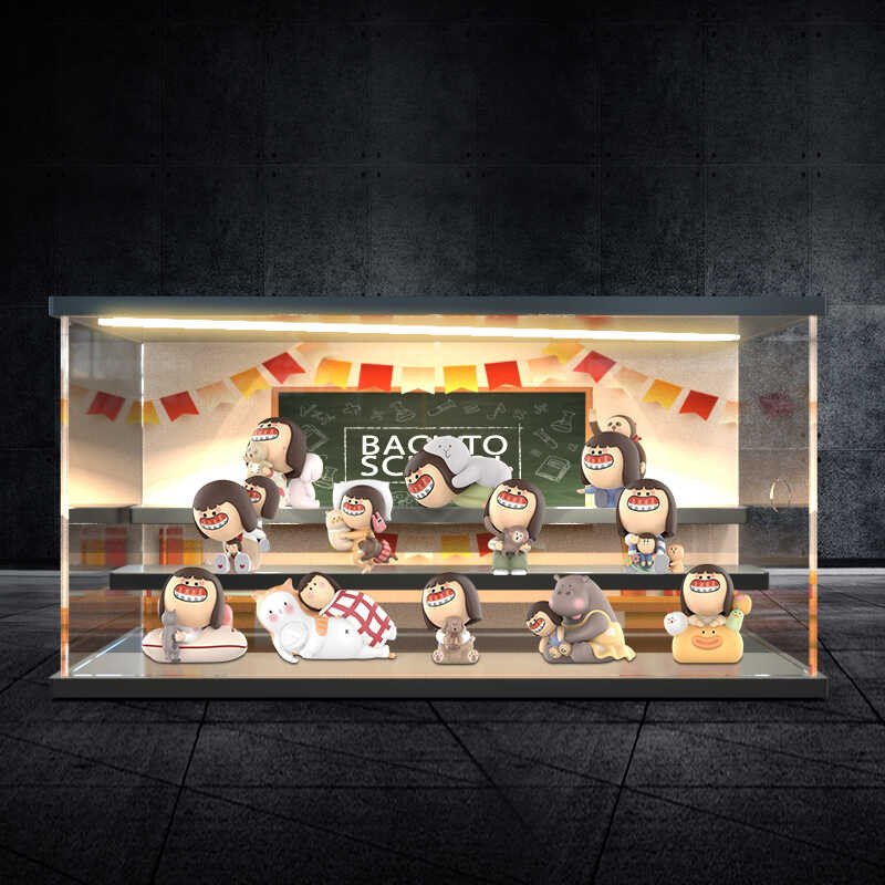 The lighting display box is suitable for POPMART Bubble Mart Gum ...