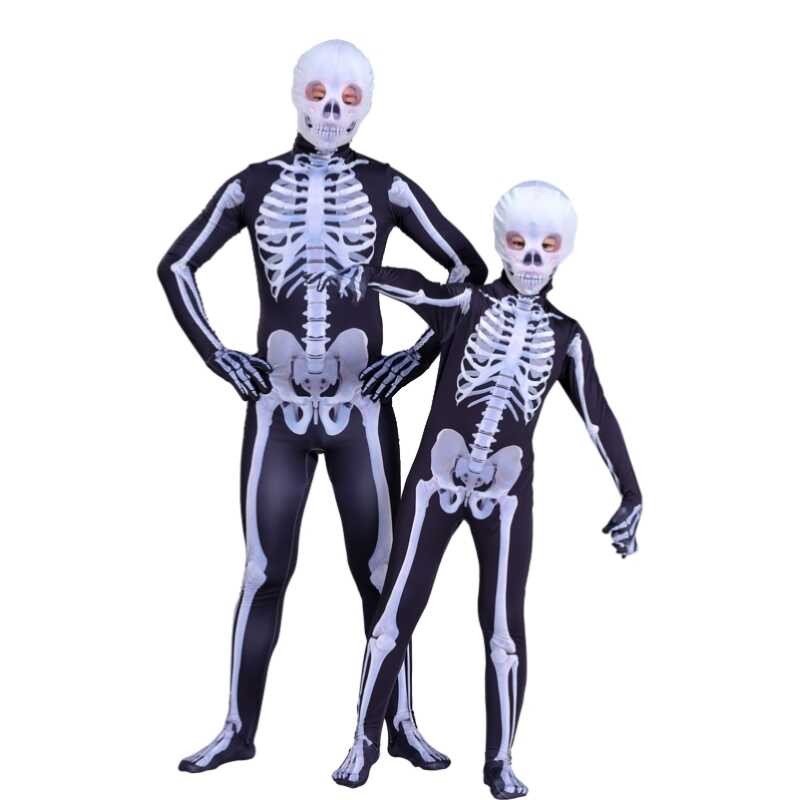 Tt Halloween Costumes, Skeleton Clothes For Children, Horror Bone Frame ...