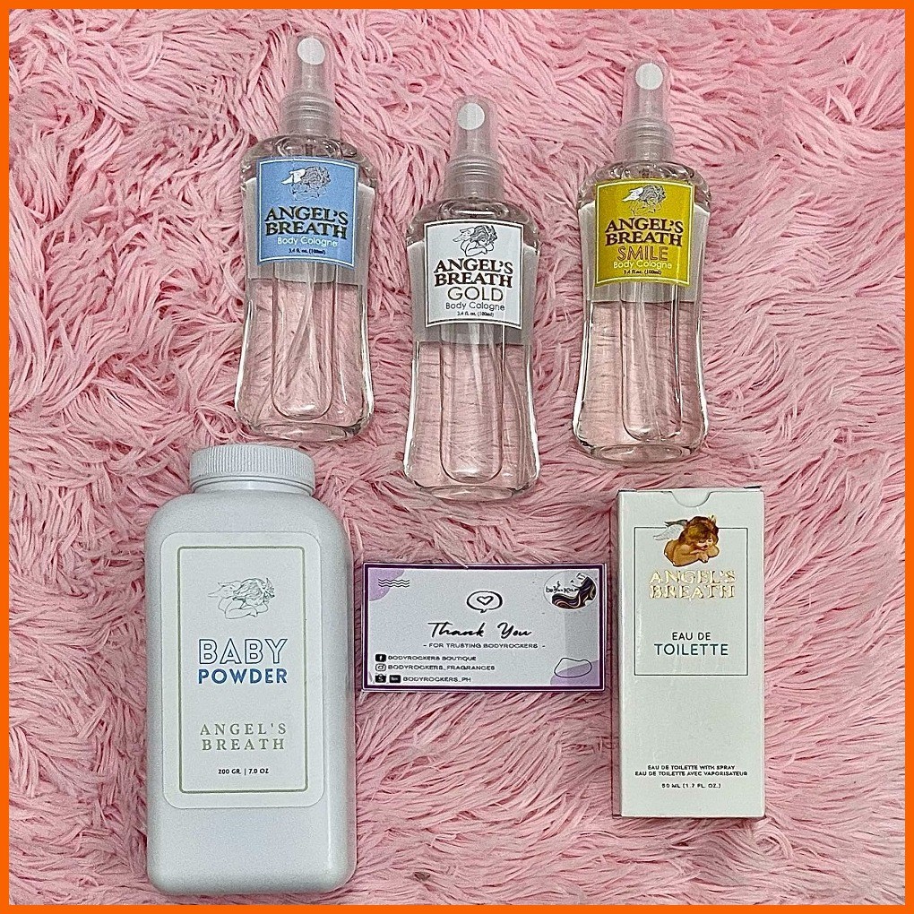 Angel's Breath Body Cologne 100ml (Original Scent) Authentic | Shopee ...