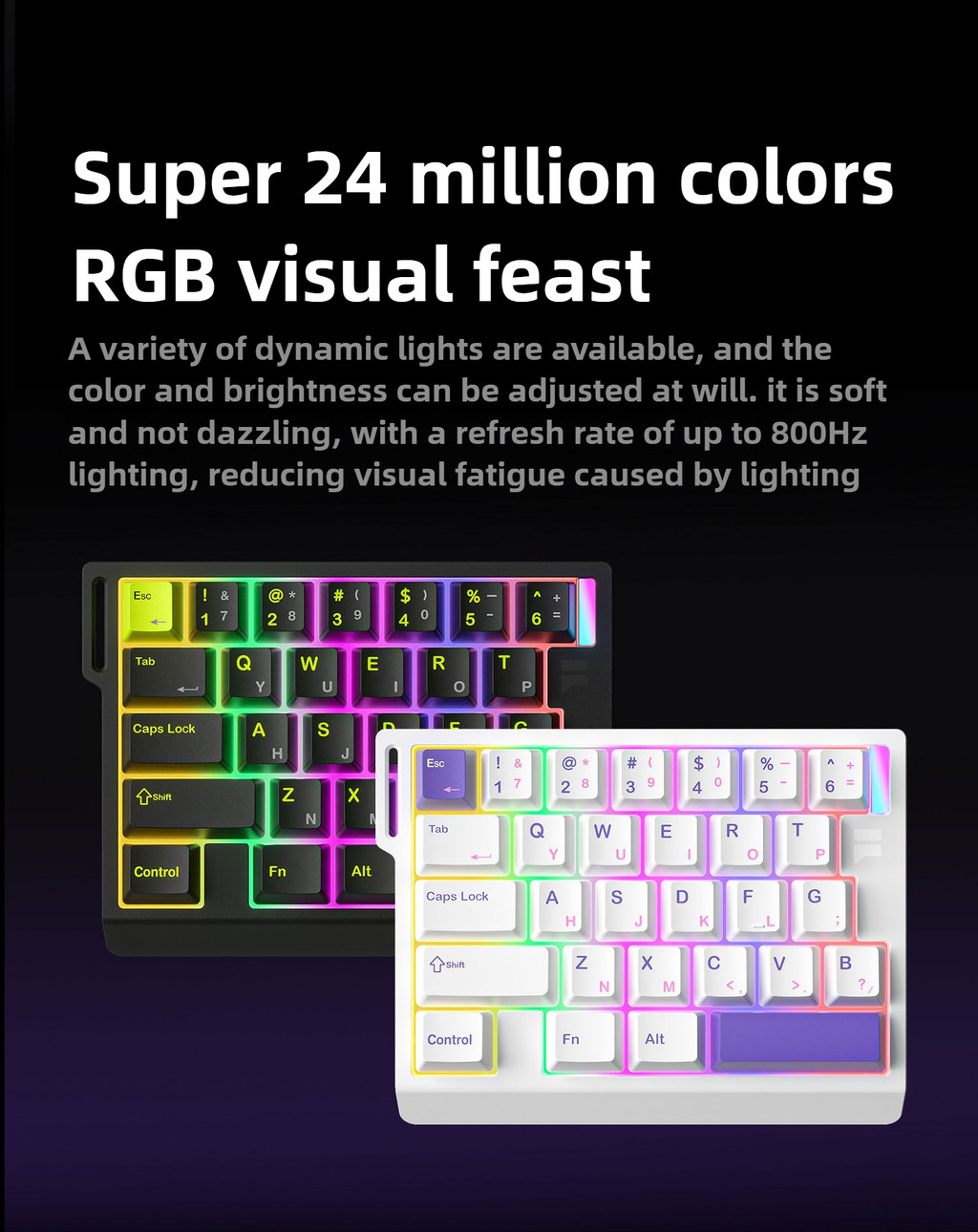 FURYCUBR M30HE 8K Magnetic Switch Rapid Mechanical Keyboard for Esports ...