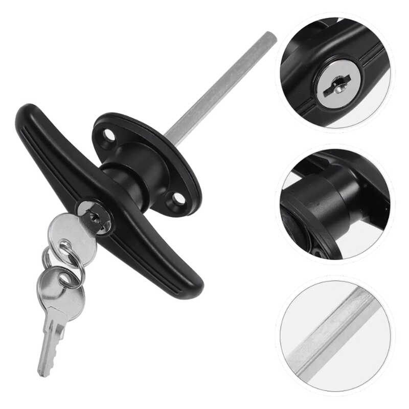 Lock Handle Garage Door Outside Locking Handles Springs Replace Chassis ...
