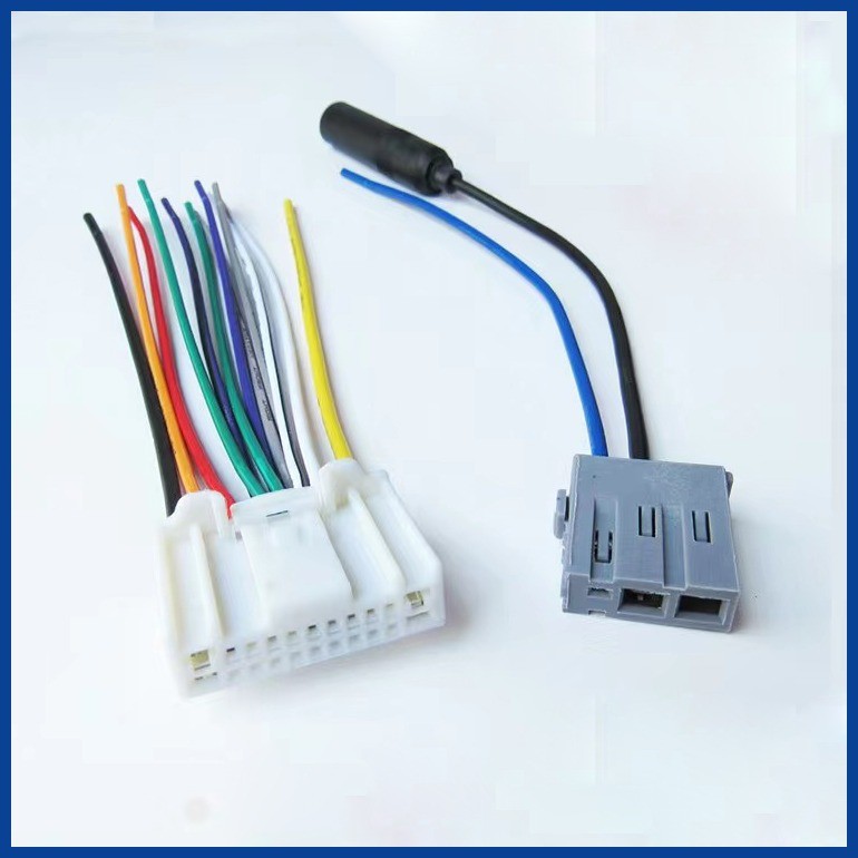 Nissan Car Stereo Male Harness Wiring Connector Head Unit NV350 Urvan ...