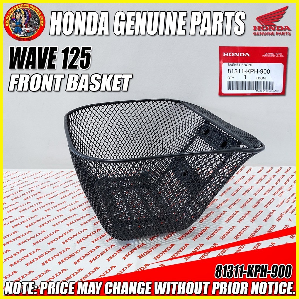 WAVE 125 FRONT BASKET (HPI) (Genuine: 81311-KPH-900) | Shopee Philippines